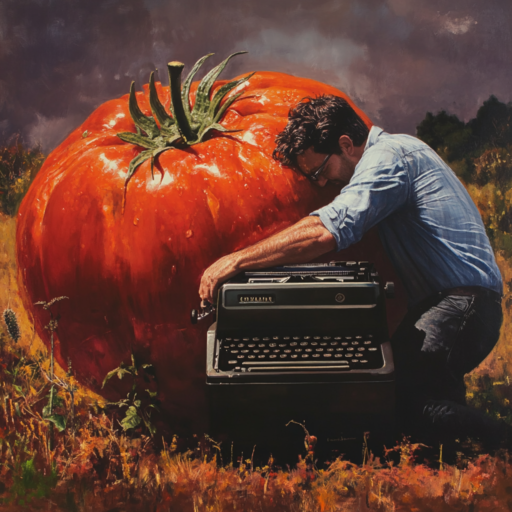 Relearning to Write — with Tomatoes by Charlie Martin – Part one. – Mad ...